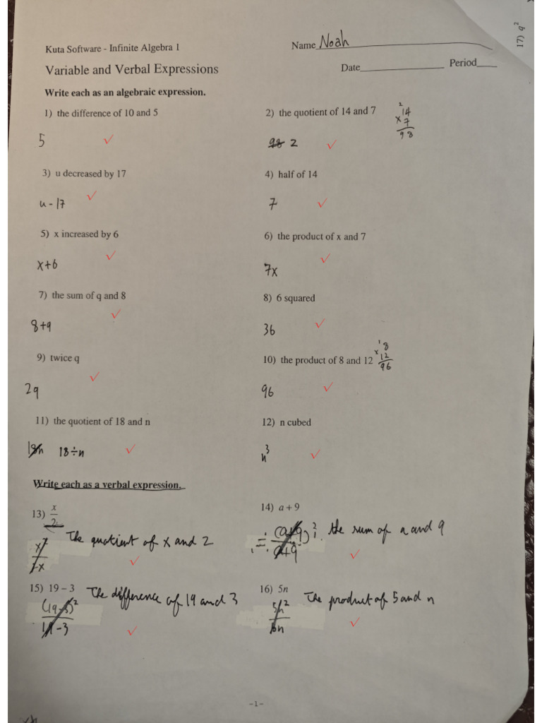 Mathematics Homework | PDF