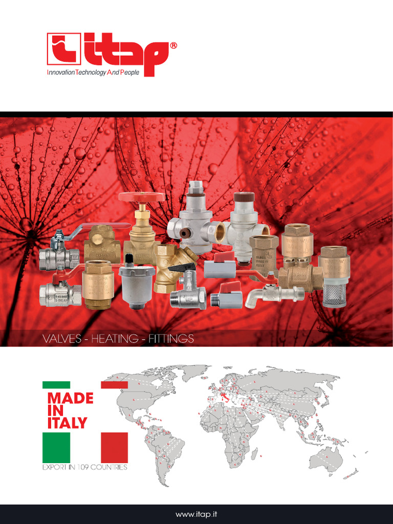 ITAP Brochure | PDF | Valve | Tap (Valve)