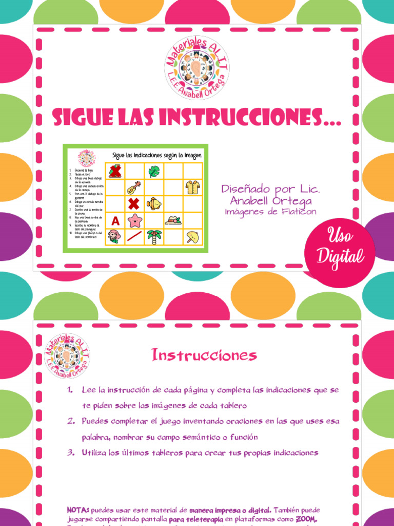 Sigue Instrucciones | PDF