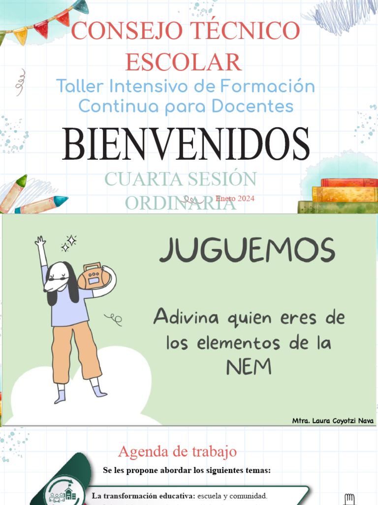 Cte 4 Cuarta Sesión | PDF | Enseñando | Escuelas