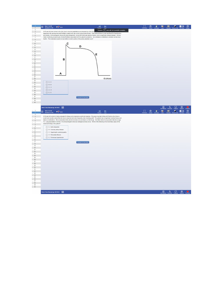 Cardio Block 3 | PDF