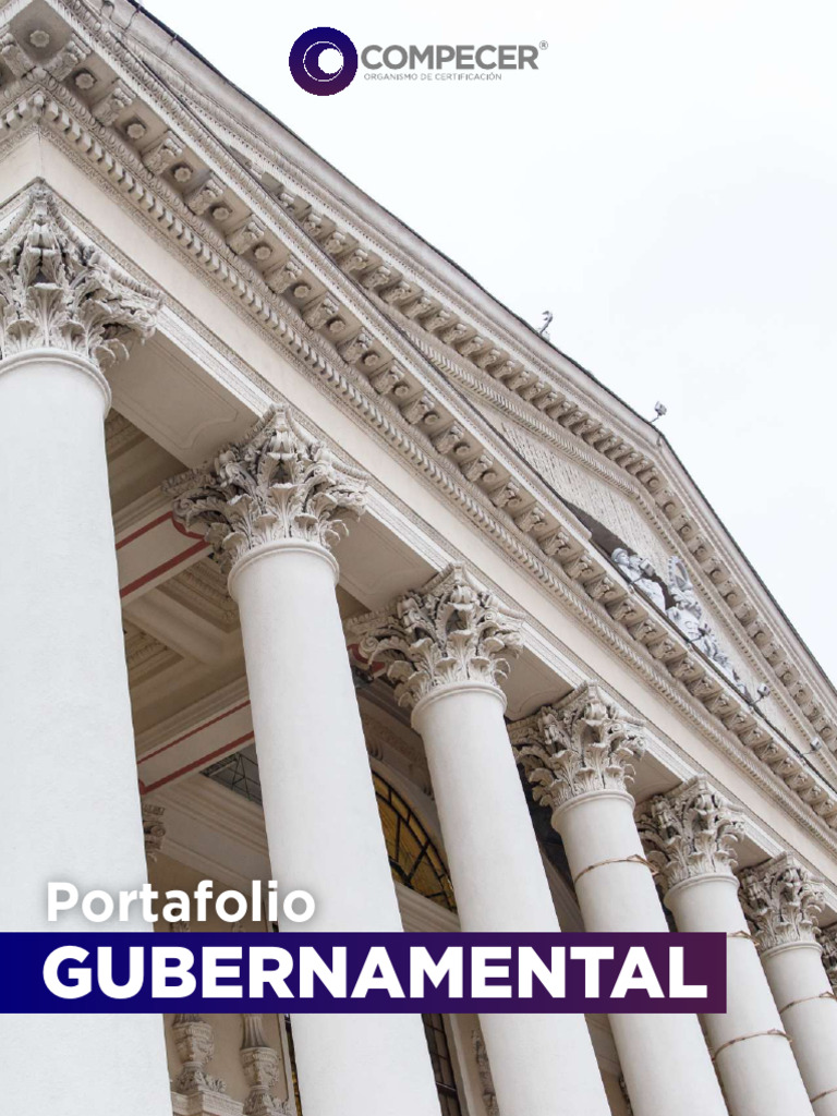 Portafolio Gubernamental COMPECER - Compressed | PDF | Calidad (comercial) | Sistema de manejo ...