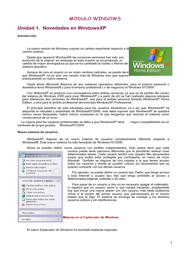 Modulo Windows | PDF | Ventana (informática) | Archivo de computadora