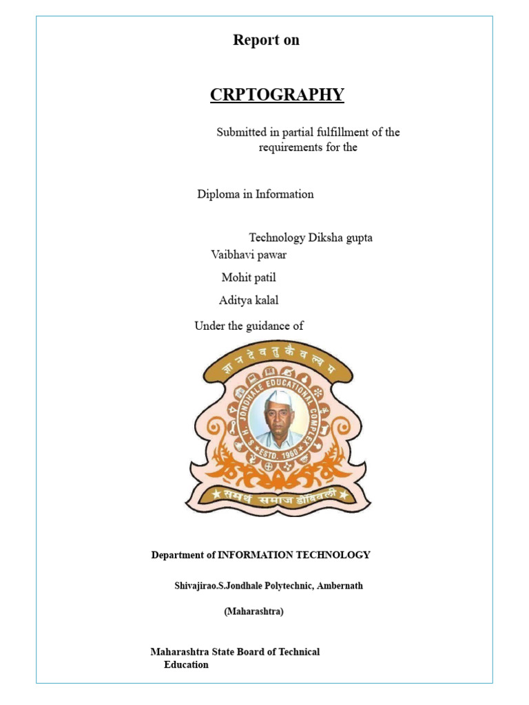 Nis Microproject | PDF | Cryptography | Key (Cryptography)