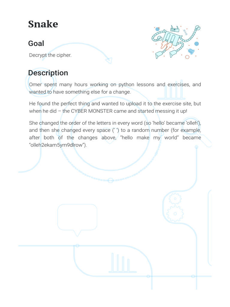 Snake | PDF | Applied Mathematics | Computer Security