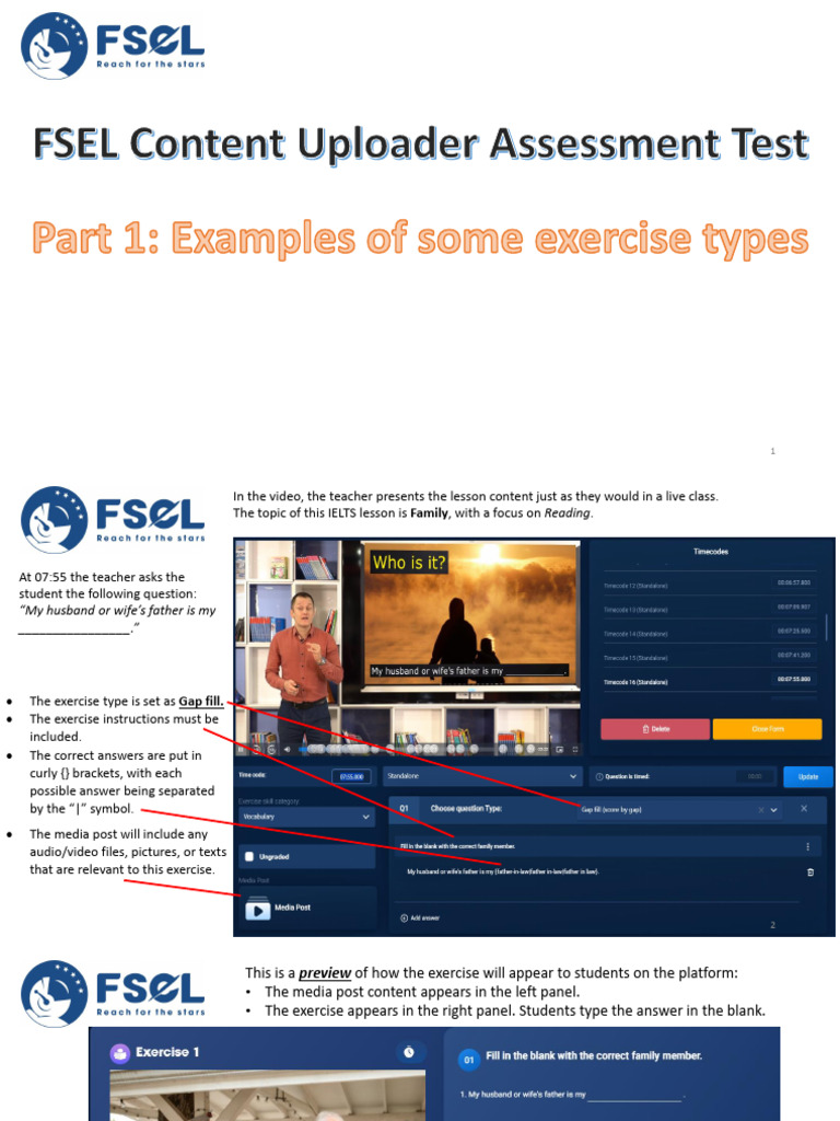 FSEL Content Uploader Assessment Test | PDF | Multiple Choice | Human ...