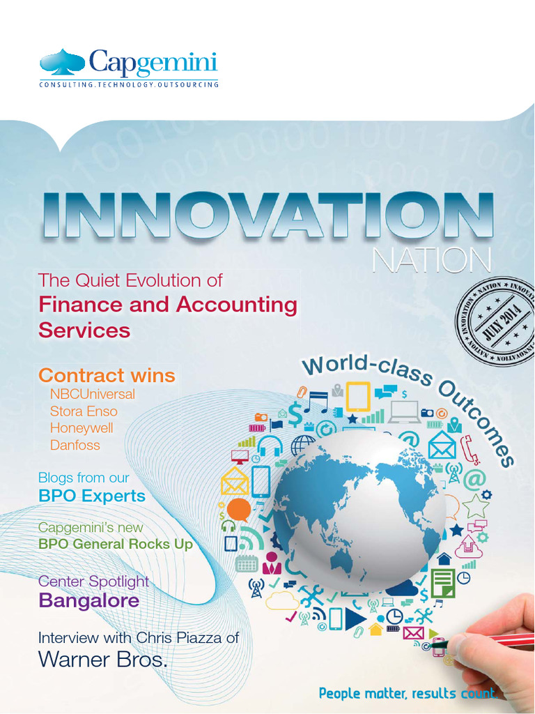 Bpo-Innovation Nation July 2014 | PDF | Outsourcing | Supply Chain