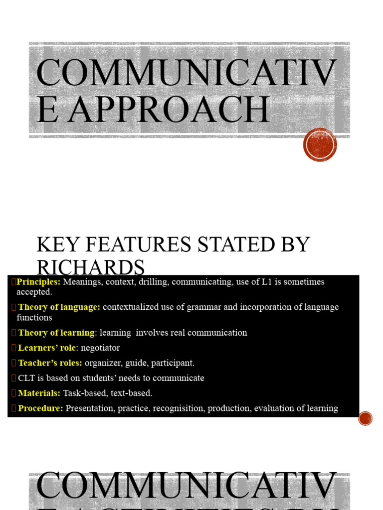 Communicative Activities | PDF | Learning | Communication