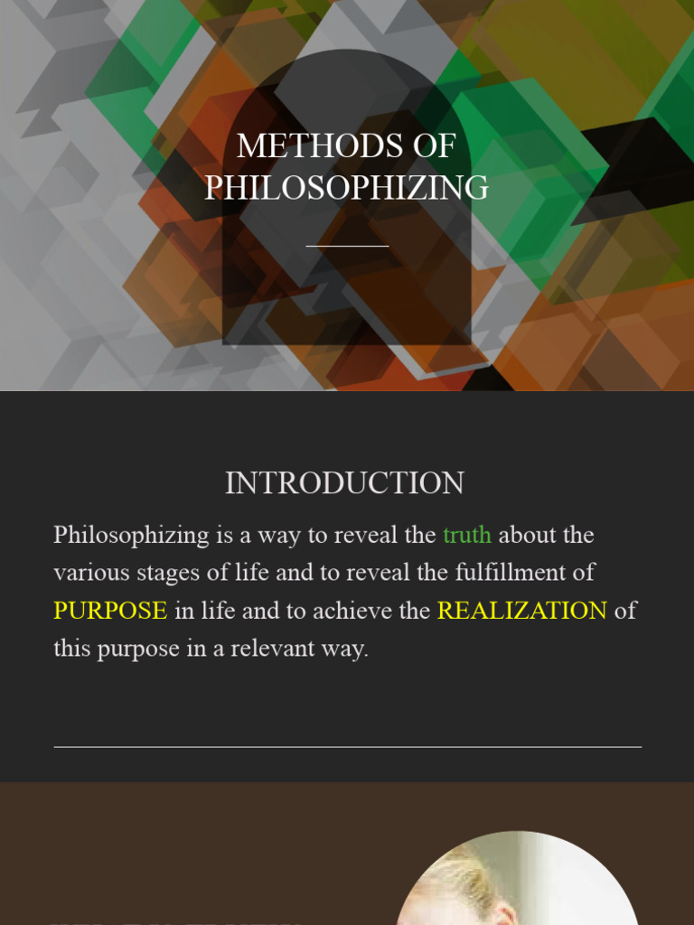 Methods of Philosophizing | PDF | Truth | Knowledge