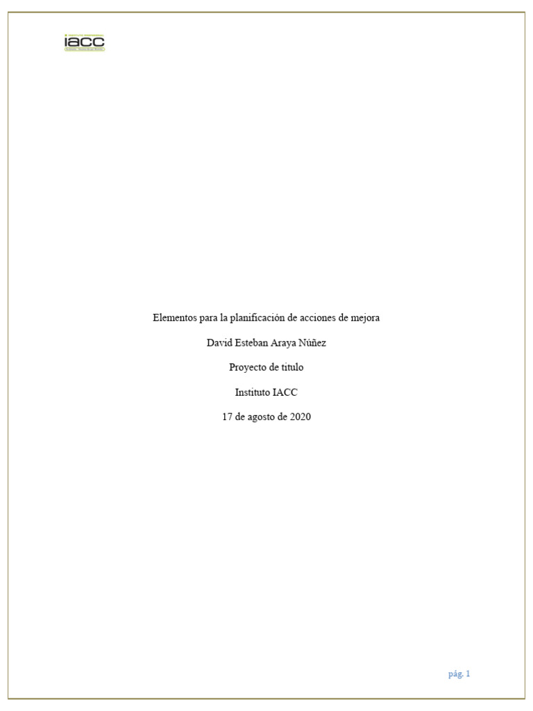 David - Araya - Tarea Semana 7 Proyecto de Titulo Iacc | PDF | Logística | Presupuesto