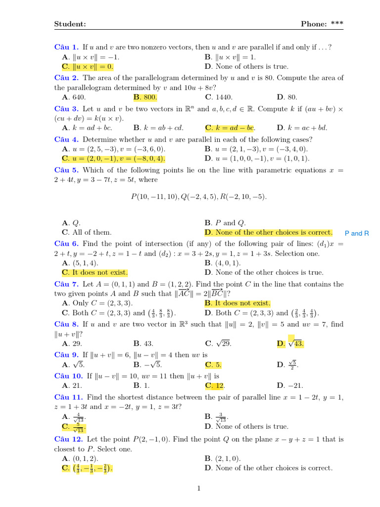 TranDangVinh HE1890222 | PDF | Mathematical Concepts | Mathematical Objects