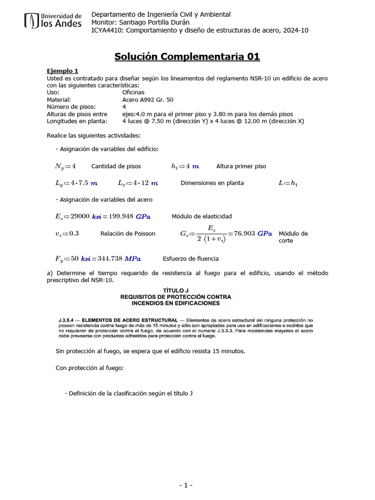 Complementaria01 Solucion | PDF | Ciencias fisicas | Física Aplicada e Interdisciplinaria