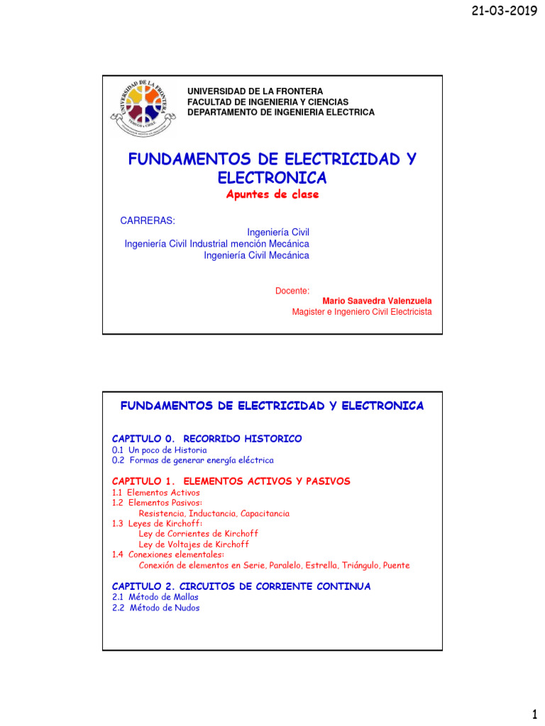 Fundamentos de Electricidad y Electrónica | PDF | Electrostática ...