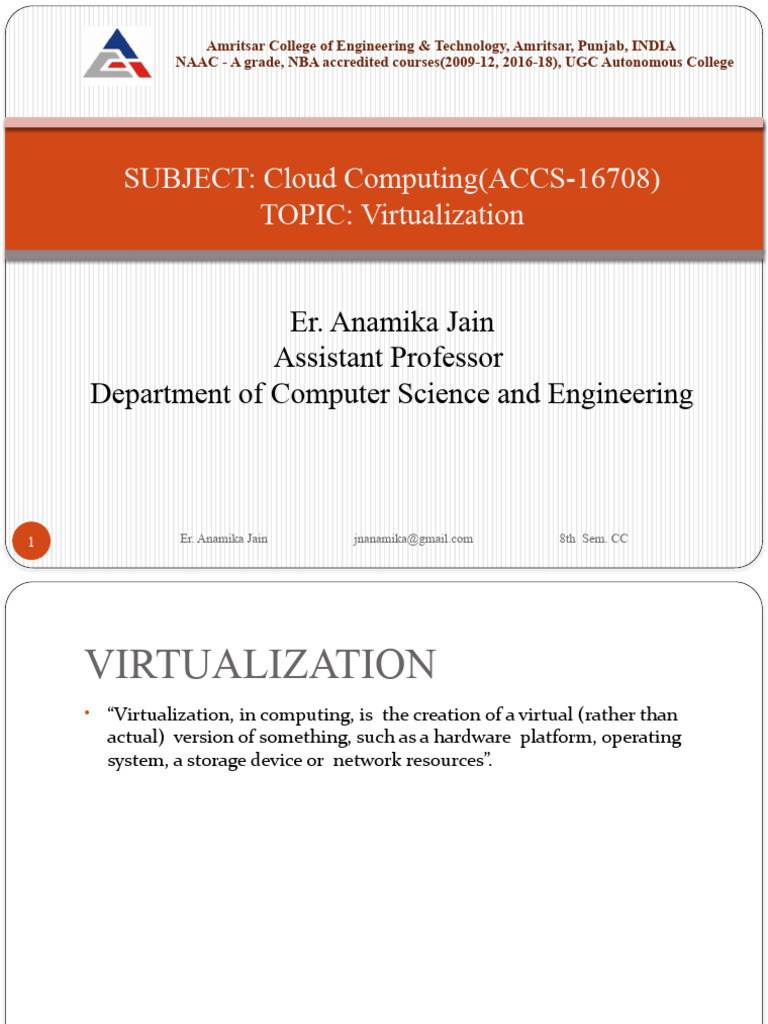 Cloud Computing Unit 2 Topic 2 Pdf Virtual Machine Virtualization