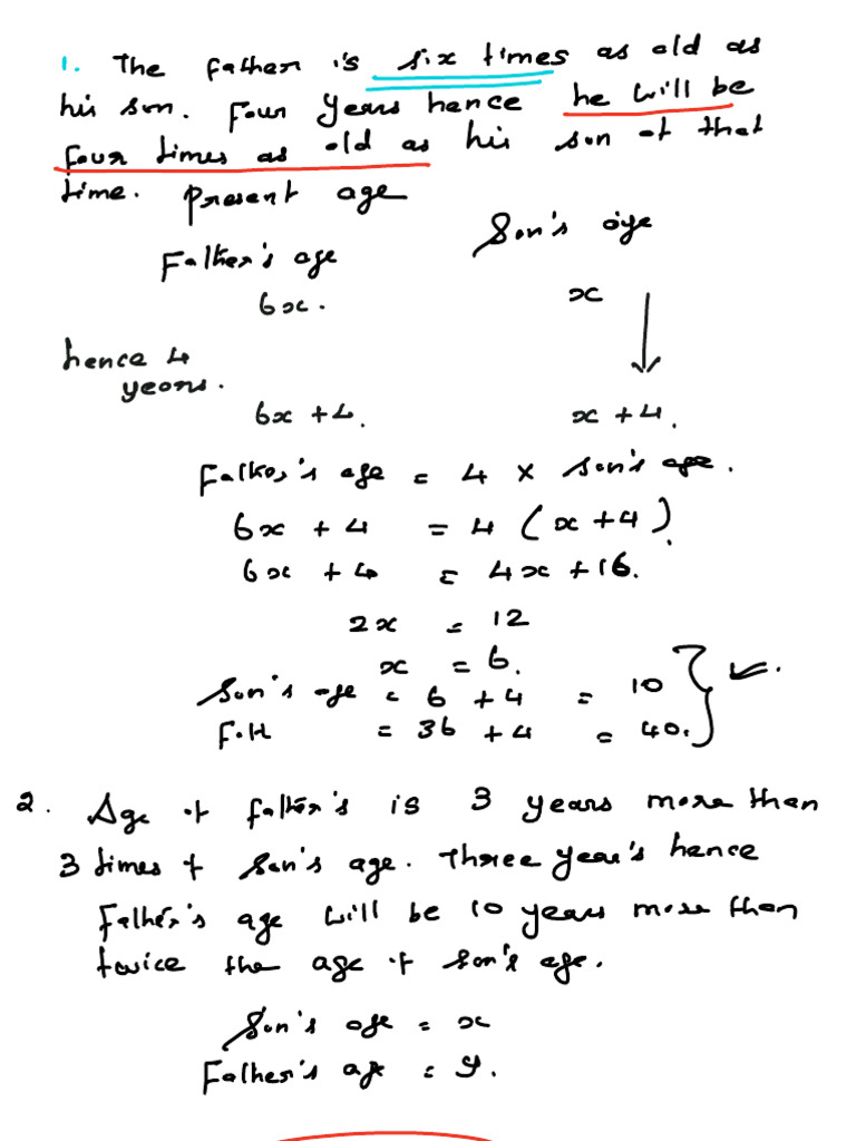 Pair Of Linear Equation In 2 Variable Part 2 Pdf Mathematical Objects Equations