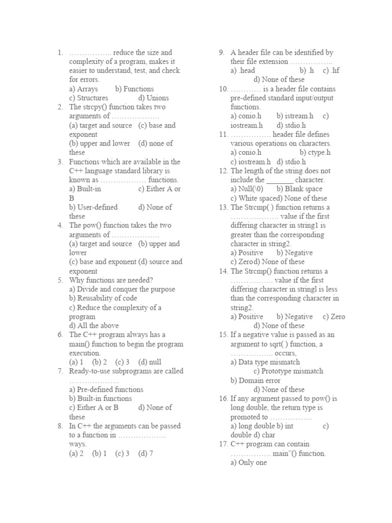 One Word Cs | Download Free PDF | Parameter (Computer Programming) | Method (Computer Programming)