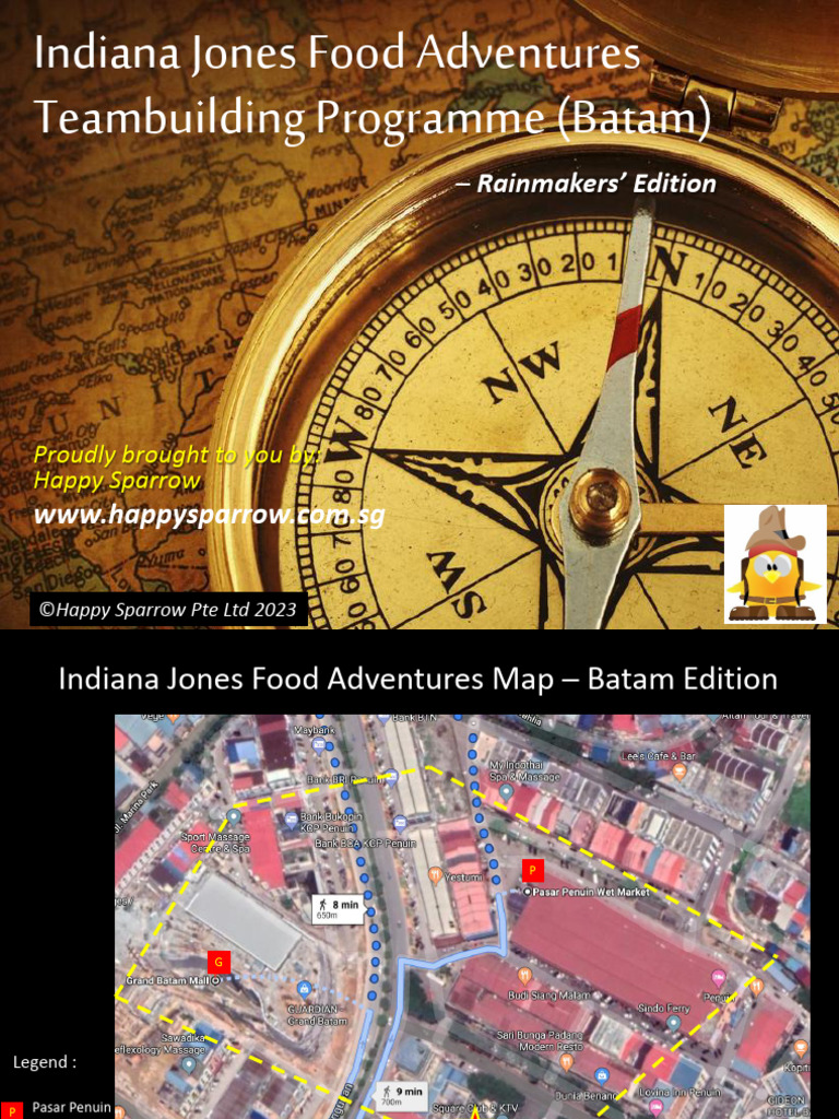 Indiana Jones Food Adventures - Batam Edition | PDF | Foods