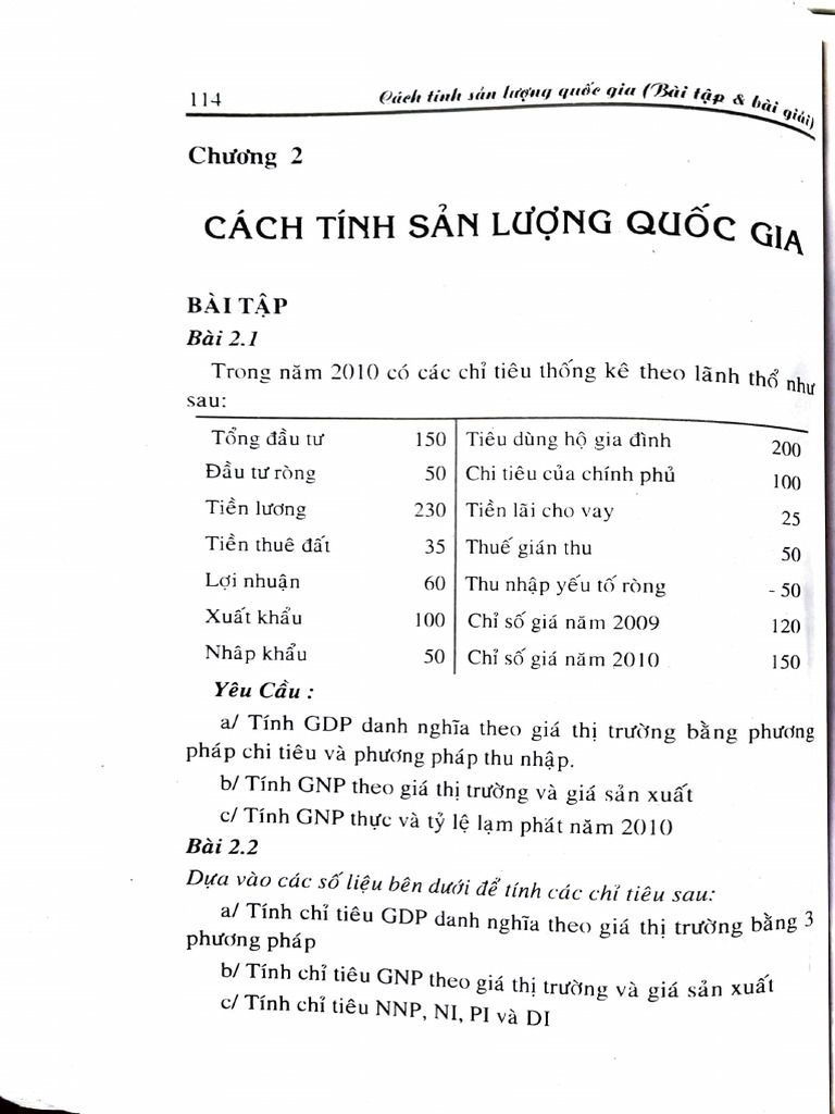 Macro Bai Tap Chuong 2 | PDF