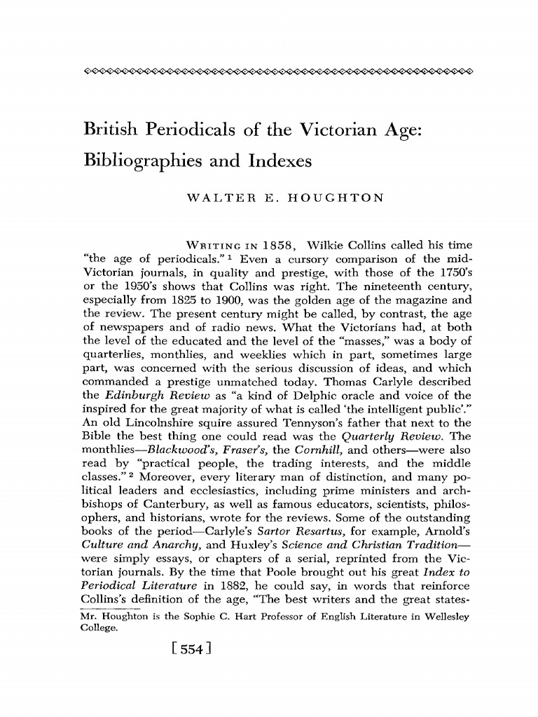 British Periodicals | PDF | Bibliography | Books