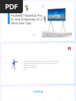 HUAWEI IdeaHub S3: Smart Meeting Solution | PDF | Consumer Electronics ...
