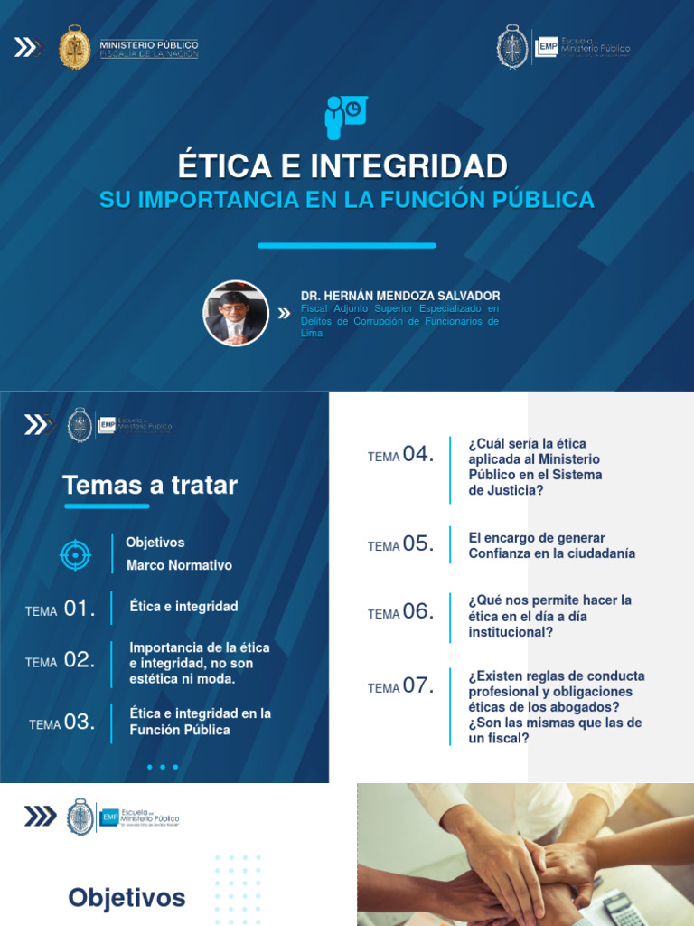 Ética e Integridad en la Función Pública | PDF | Fiscal | Justicia