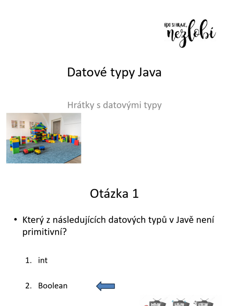 03 - 01 - Datové Typy Java - Hrátky | PDF