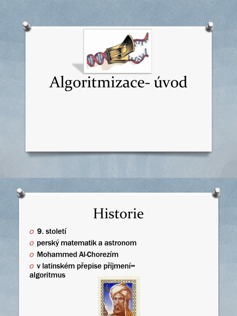 01 - 05 - Algoritmizace - Úvod | PDF