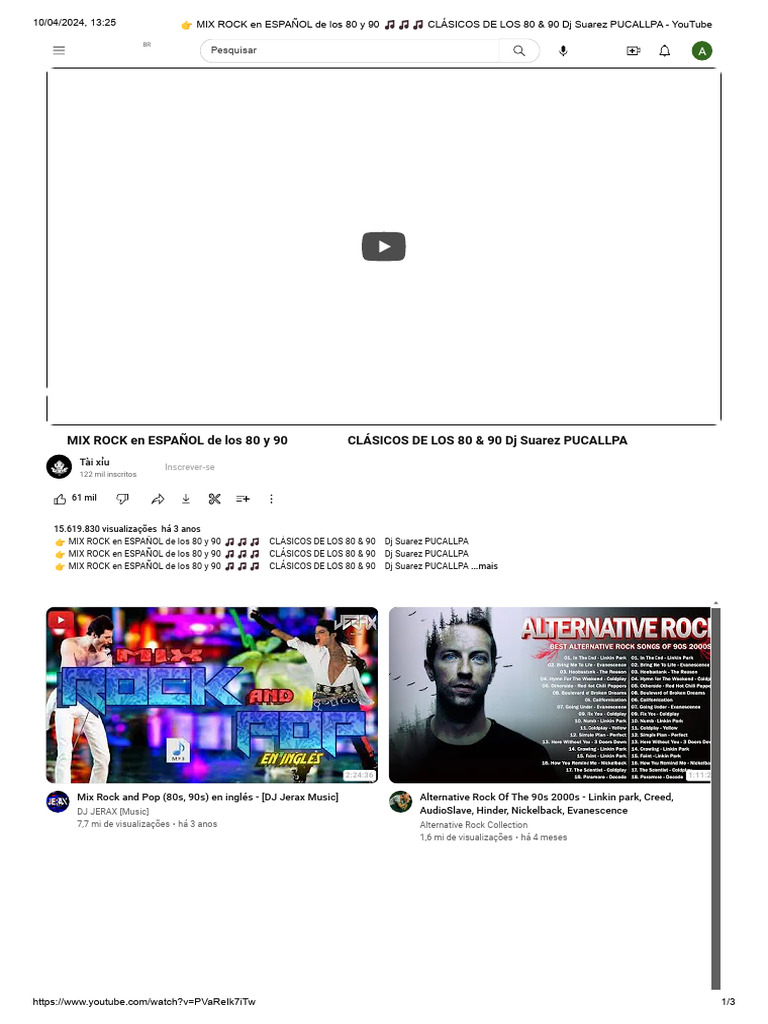 Rock en Español 80s y 90s Mix | PDF | Grupos musicales | Musica Popular