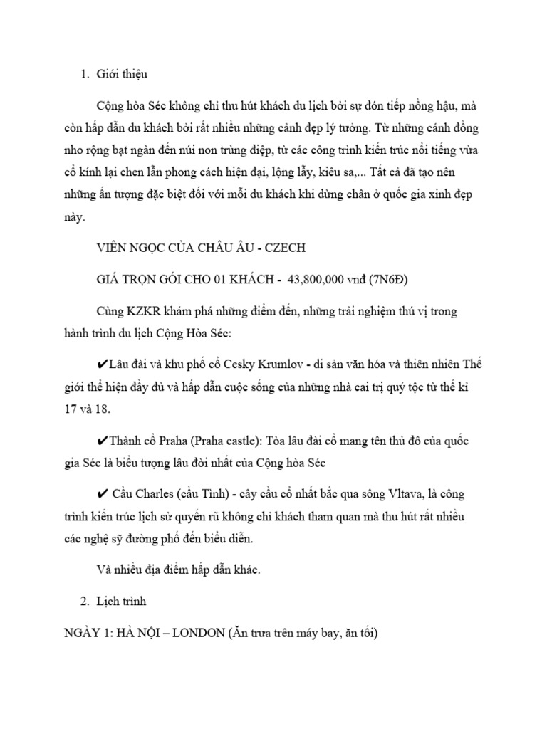 Tour C NG Hòa Séc | PDF