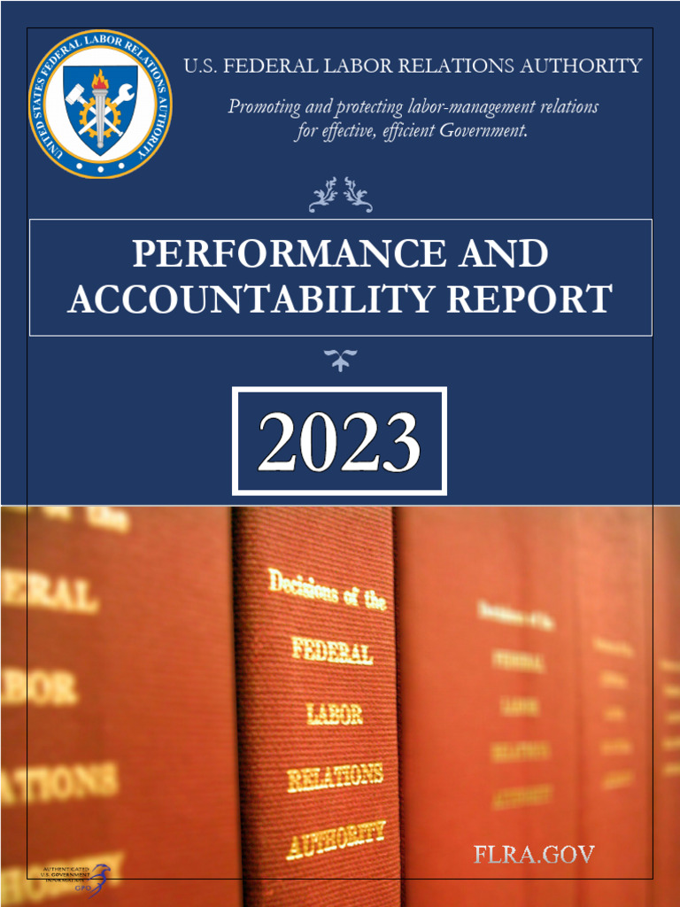 Performance and Accountability Report: U.S. Federal Labor Relations ...