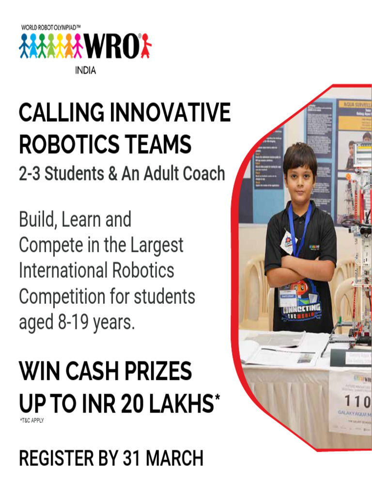 WRO India 2024 Brochure-1 | Download Free PDF | Electromechanical ...