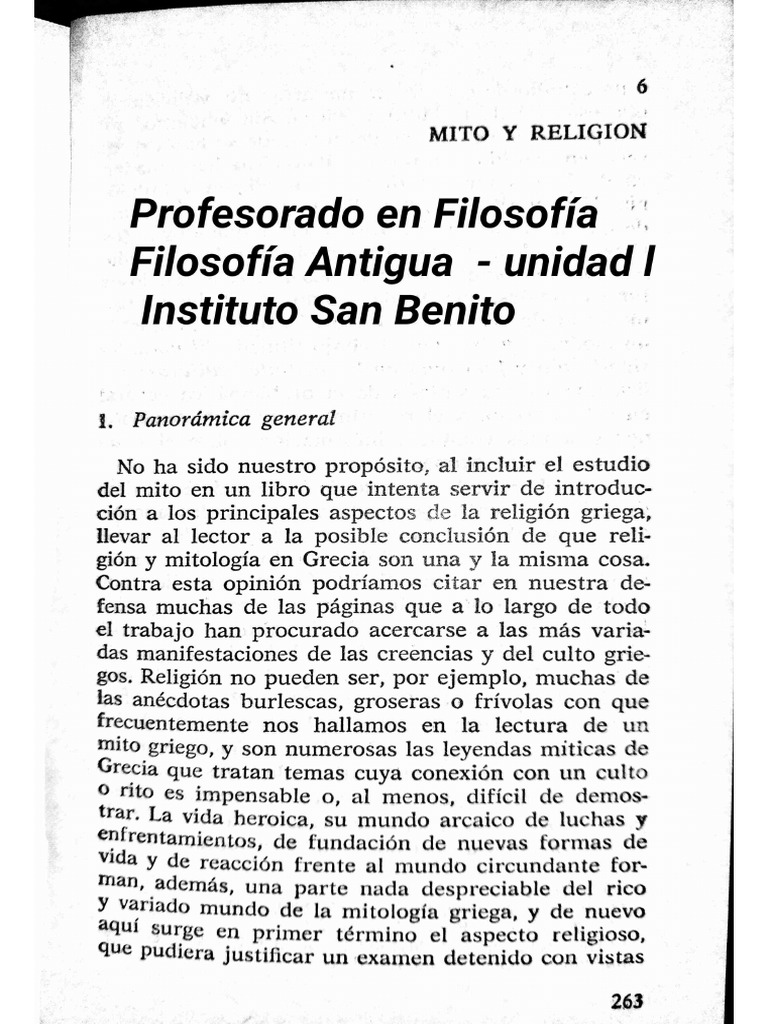 La Religión Griega José García López Cap. 6 | PDF
