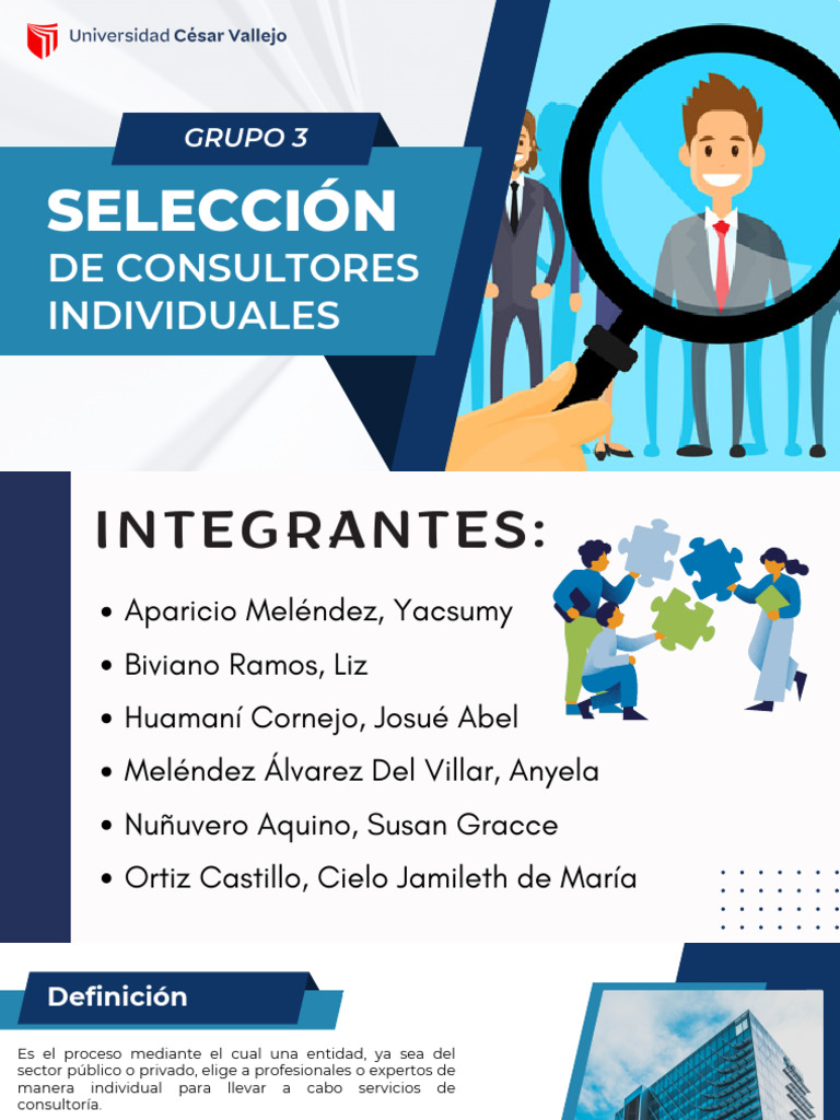 Proceso de Selección de Consultores Individuales | PDF