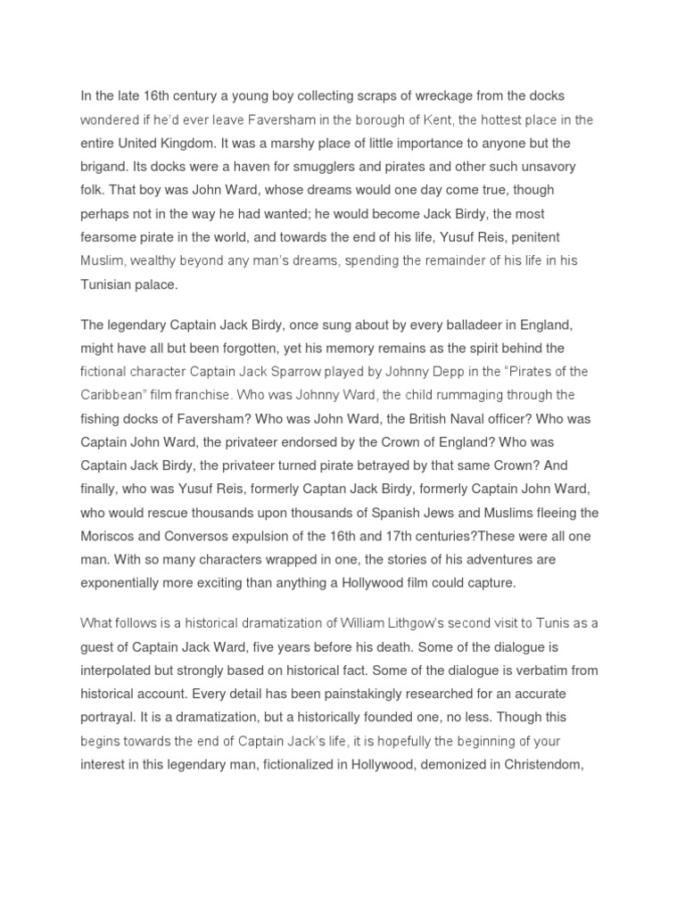 Jack Birdy Turns To Jack Sparrow The Muslim Traveller Miss Guarded As ...