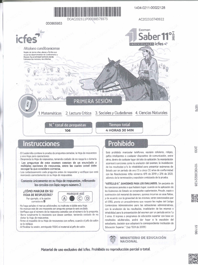 Primera Sesion H-1 | PDF