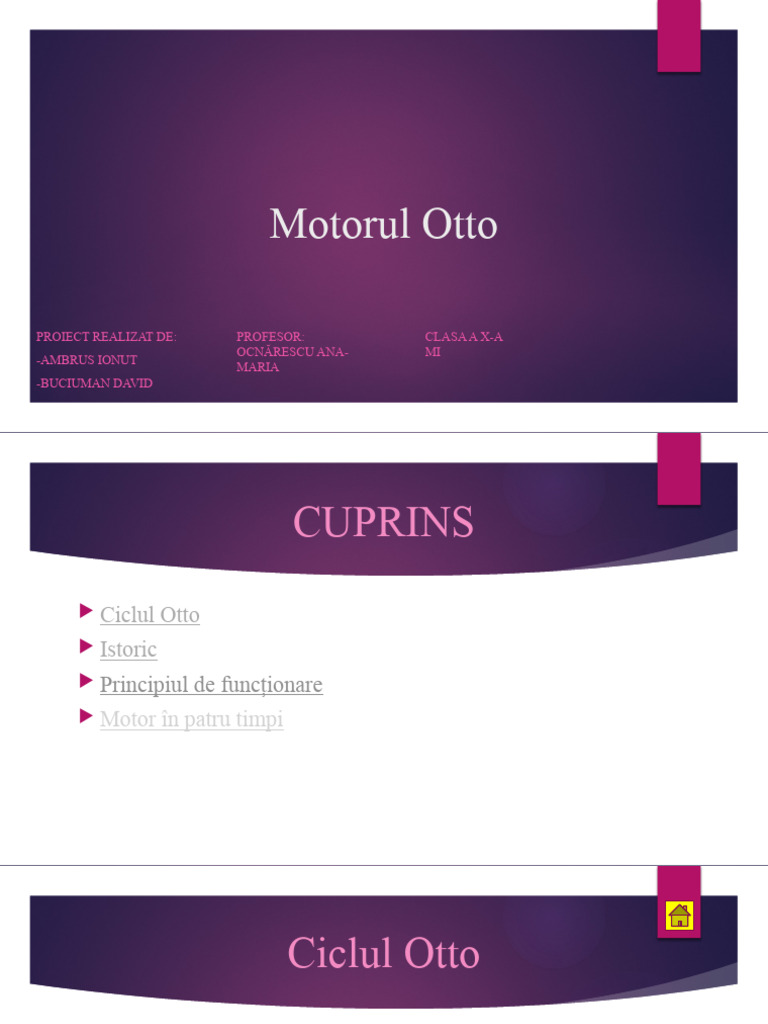 Motorul Otto | PDF