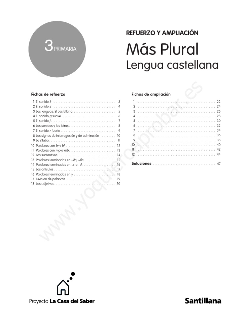 Fichas de Refuerzo de Lengua | PDF | Lingüística