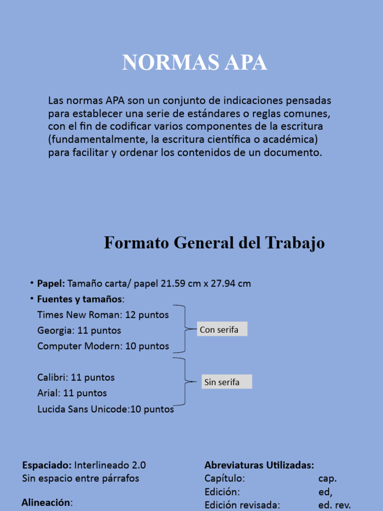 Normas Apa (1) Mic 2024 | Descargar gratis PDF | Bibliografía | Estilo apa