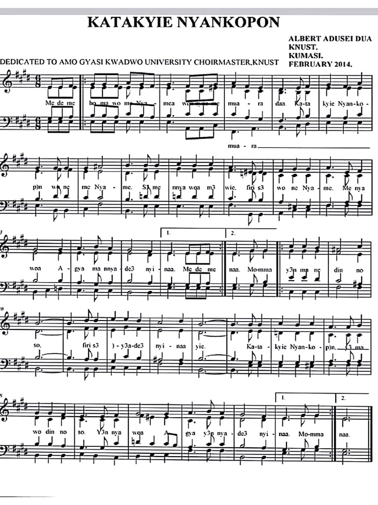 Katakyie Nyankopon by Albert Adusei | PDF
