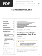 Troubleshooting SentinelOne Agent Offline | PDF | Command Line Interface | Computer Science