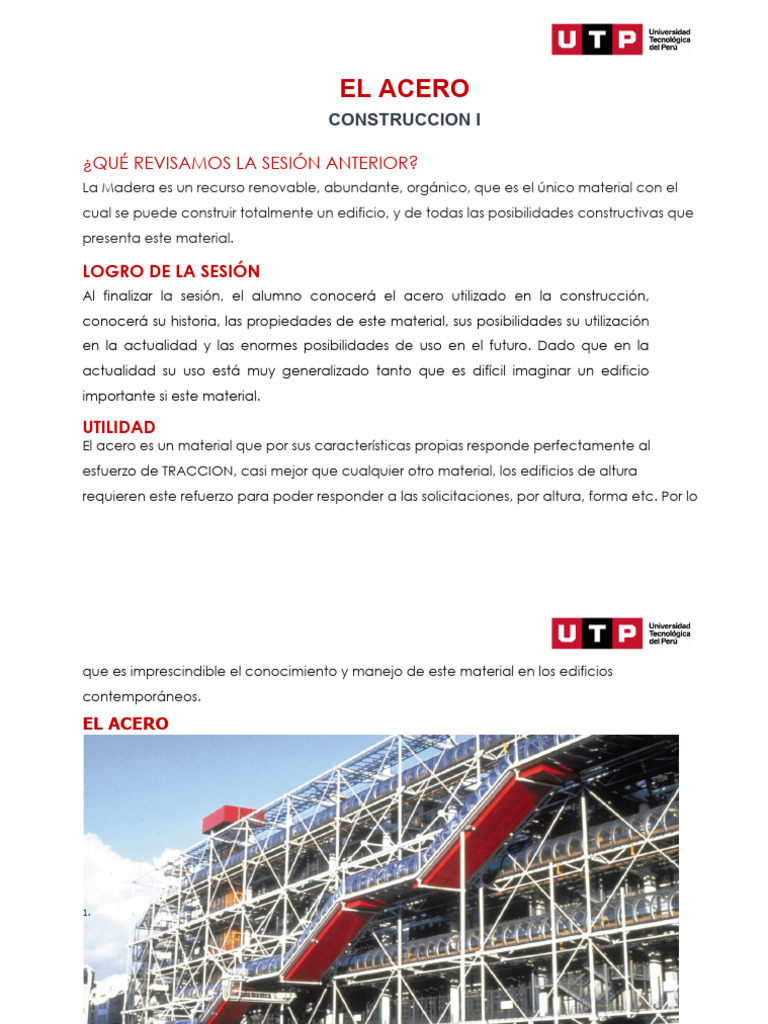 S07 - s1 EL ACERO | PDF | Acero | Acero estructural