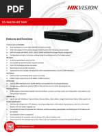 DS-8664NI-I8 - Network Video Recorders - Hikvision | PDF