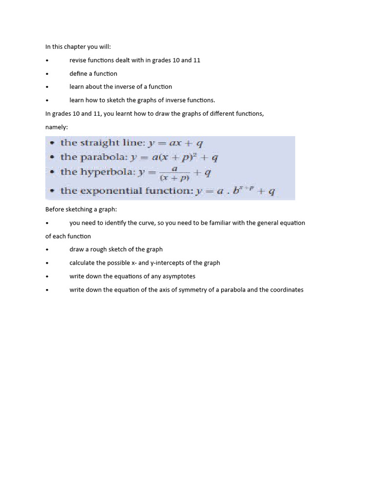 Functions Exponential and Logarithmic | PDF