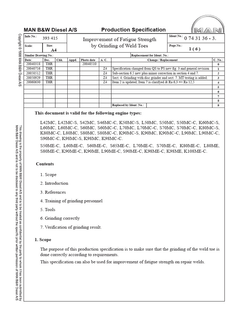 Toe Grinding | PDF | Welding | Construction