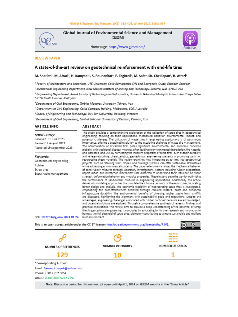 Articulo 2 A State-Of-The-Art Review On Geotechnical Reinforcement With ...