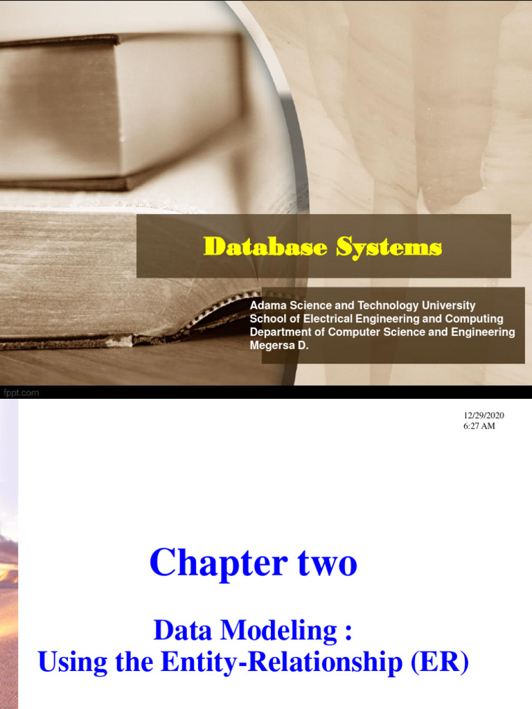 Chapter 2 Data Modeling Using The Entity-Relationship 78788 | PDF ... Chapter 2 Data Modeling Using The Entity-Relationship 78788 | PDF ...