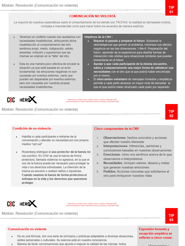 TL_Módulo 8_CNV_tips | PDF | Sicología