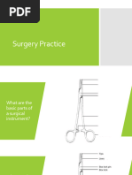 Surgical OT Instruments List | PDF