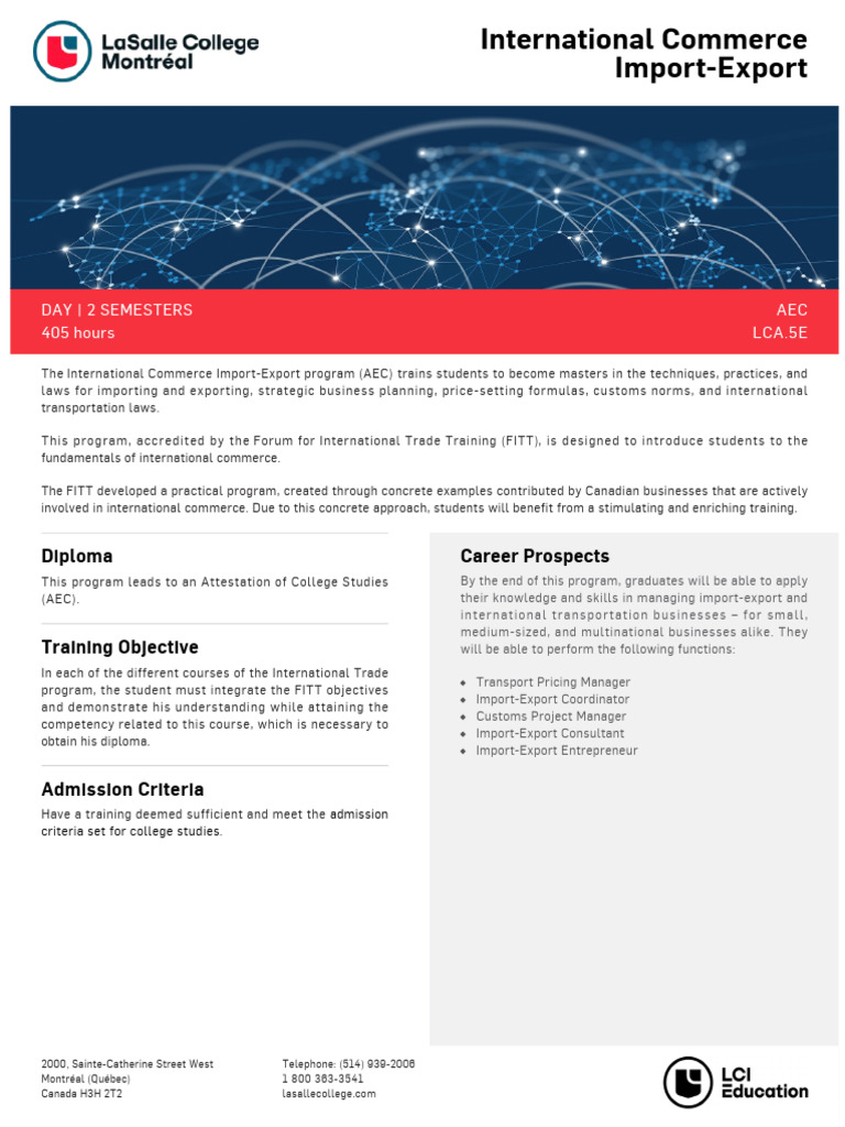 aec-import-export-courses-PdfBrochure-en | PDF | Laptop | Personal ...