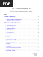 LaTeX Tablas de Símbolos | PDF